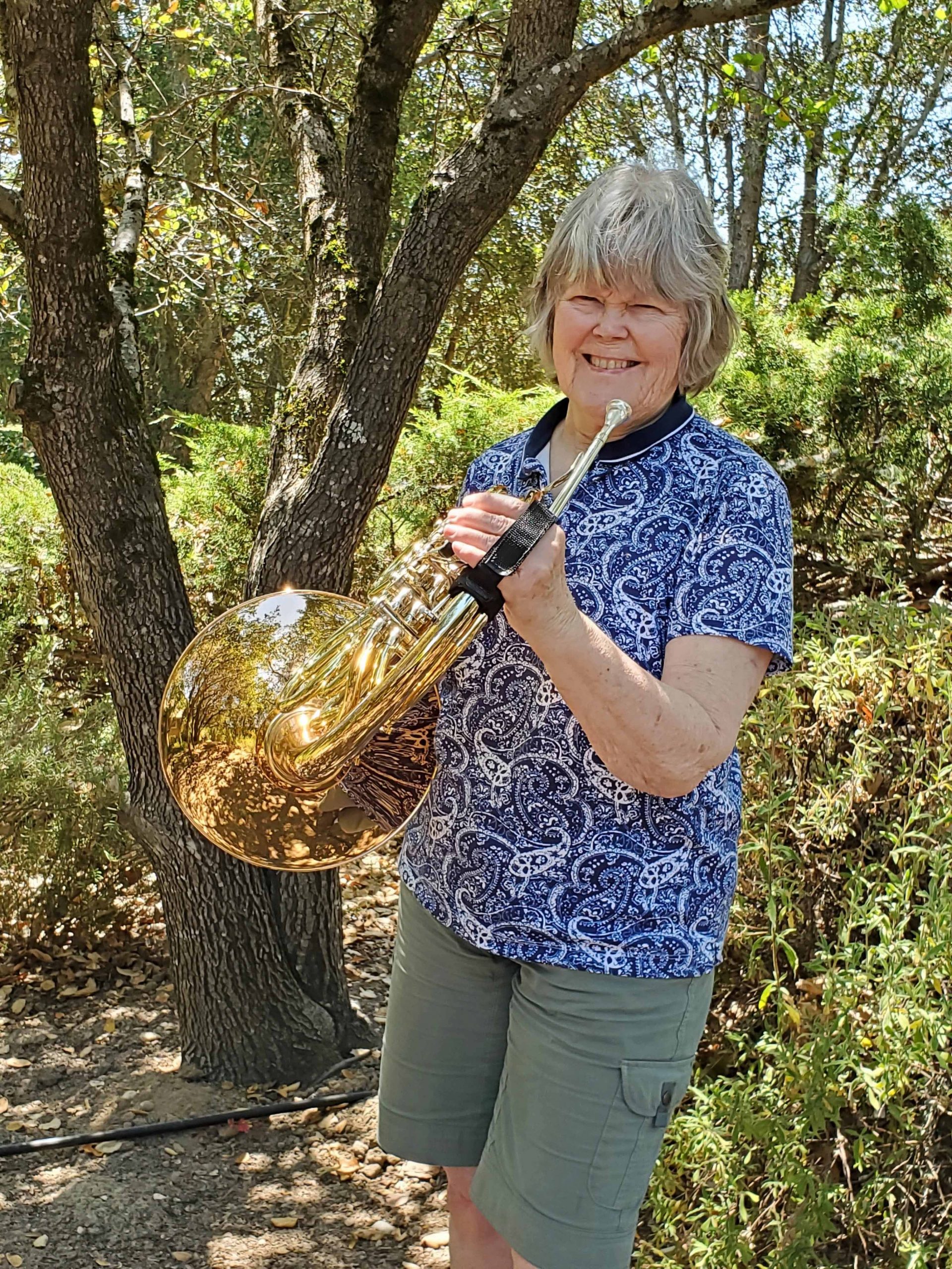 Our Stories-Jean Davis, French horn – New Horizons Band of Sonoma County